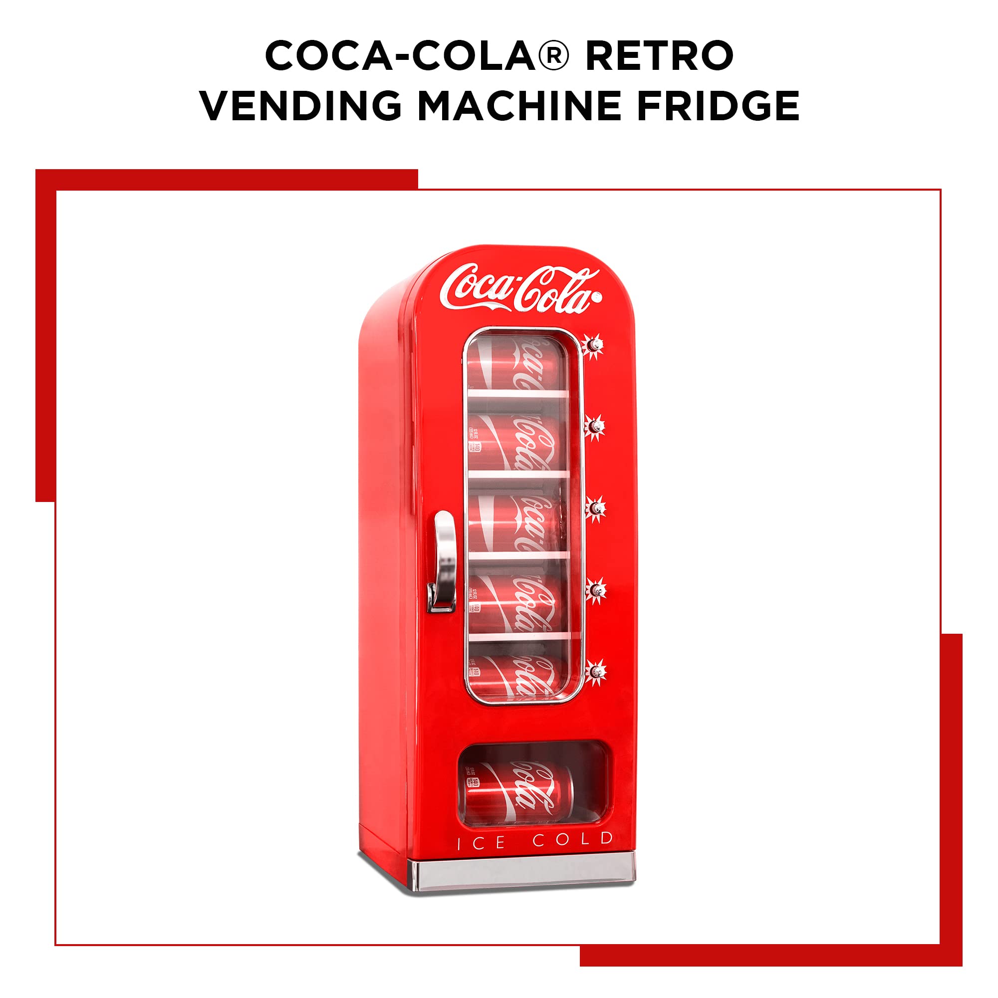 Mua Coca-Cola Retro Vending Machine Style 10 Can Mini Fridge with ...