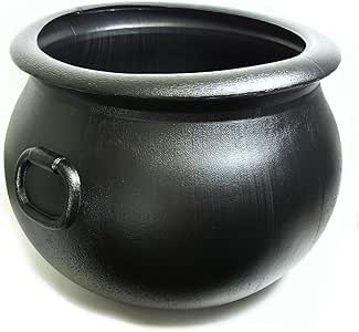 Amazon.com: Union Black Cauldron 22 inch Plastic Kettle Halloween ...