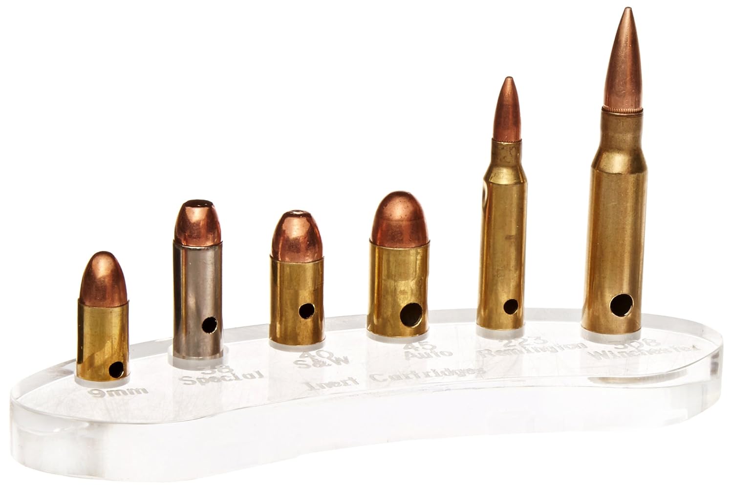 Science Source 6 Piece Forensic Bullet Caliber Comparison Set: Science ...