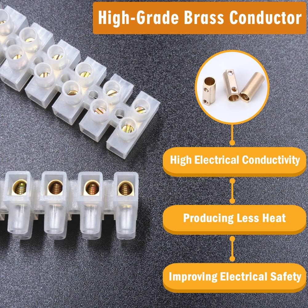 14 Pack of 30A Electrical Connectors Block, Wire Connectors Block ...