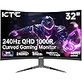 Amazon.com: KTC 32Inch 240Hz Curved Gaming Monitor, 1000R VA, QHD ...