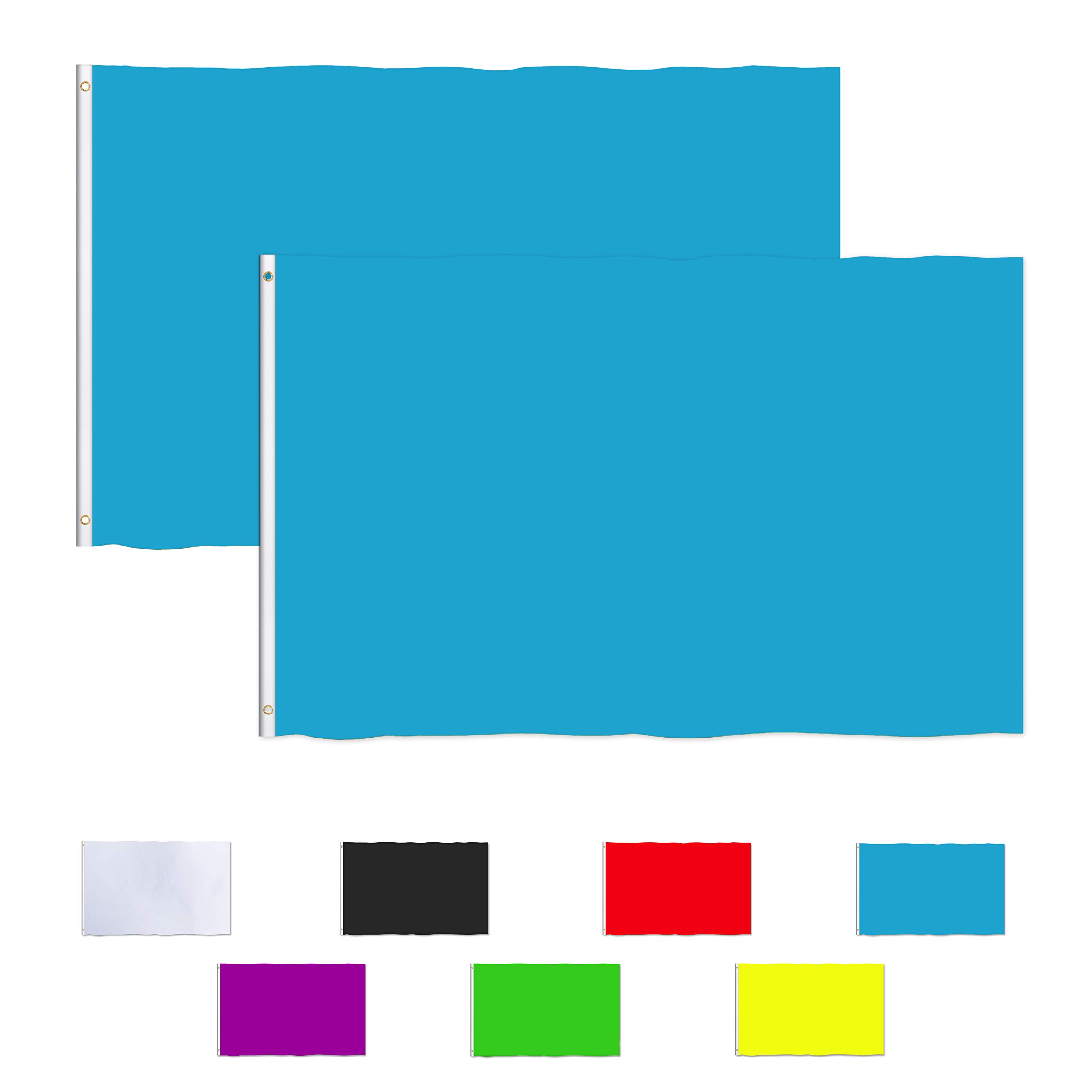 Consummate Solid Blue Flag 3x5 Foot Plain Navy Blue Flags Banner ...