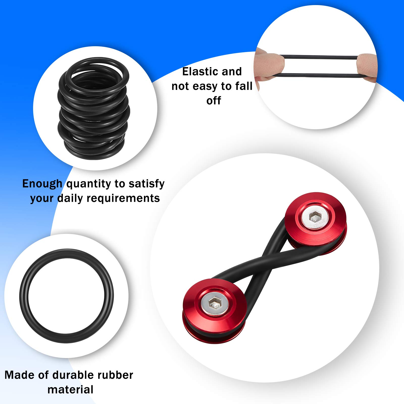 Mua Bumper Fender Fasteners O Rings Black Bumper Fasteners Washers ...