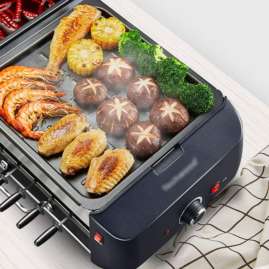 Review Multifunctional 3-in-1 Electric Barbecue Grill with Shabu-Shabu ...