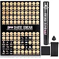 Amazon.com: Xiongxiong 100 Dates Scratch Off Poster,Date Night Ideas ...