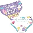 Amazon.com: Big Dot of Happiness Scoop Up the Fun - Ice Cream - Diaper ...