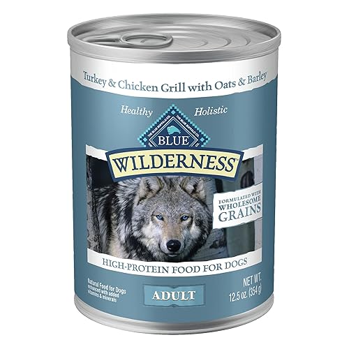 Blue Buffalo Wilderness Natural High Protein Wet Food for Adult Dogs ...