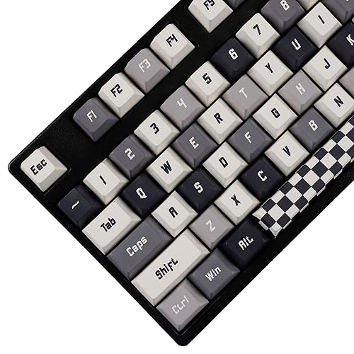 144 Chess Board Keycaps Dye-Sub Thick PBT Cherry Profile Key caps for ...