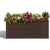 Amazon.com : LEWIS&WAYNE Tall Planters for Outdoor Plants Handmade ...