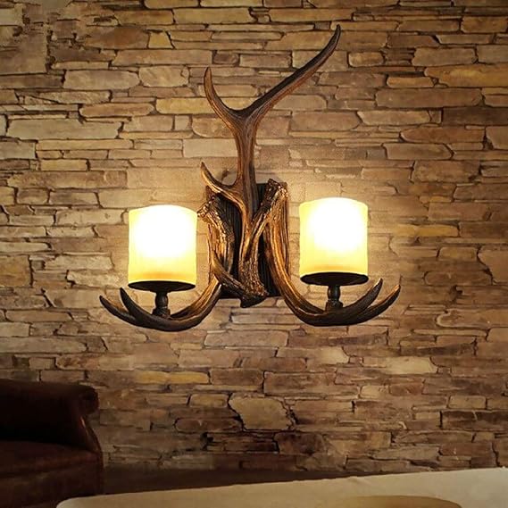 Luxus Wandlampe Holz Rustikal Bilder