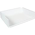Amazon.com: Victor W1154 Pure White Stacking Letter Tray : Office Products