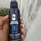 Muuchstac Men’s Ocean Face Wash, Anti Acne & Pimple, 12 hrs Moisturizes ...