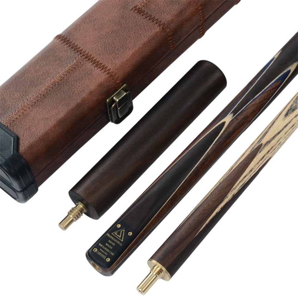 CUESOUL Classic Handmade 57" Rosewood 3/4 Piece Snooker Cue with Cue ...