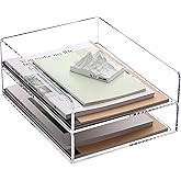 Amazon.com: Letter Tray, Clear Acrylic Paper Tray, School Teacher ...
