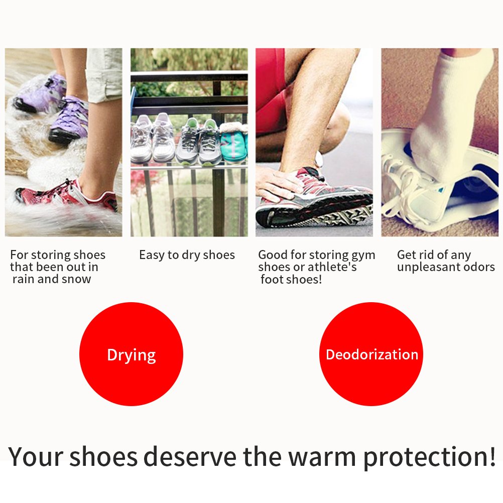 KOODER Boot Dryer,Shoe Dryer,Foot Dryer ! Eliminate Bad Odor And Sanitize Shoes! on Galleon ...