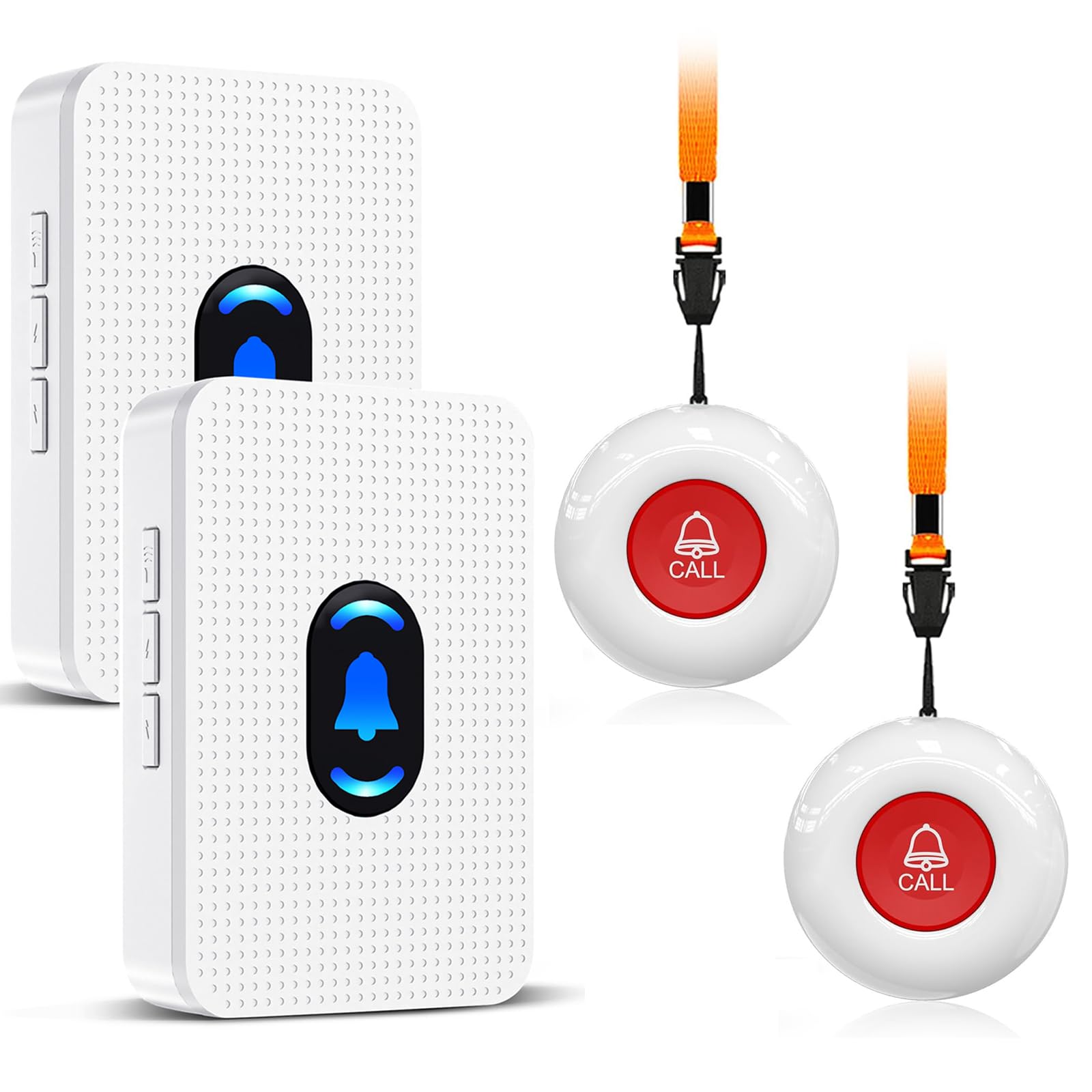 Daytech Caregiver Call Button for Elderly Pager System Life Alert ...