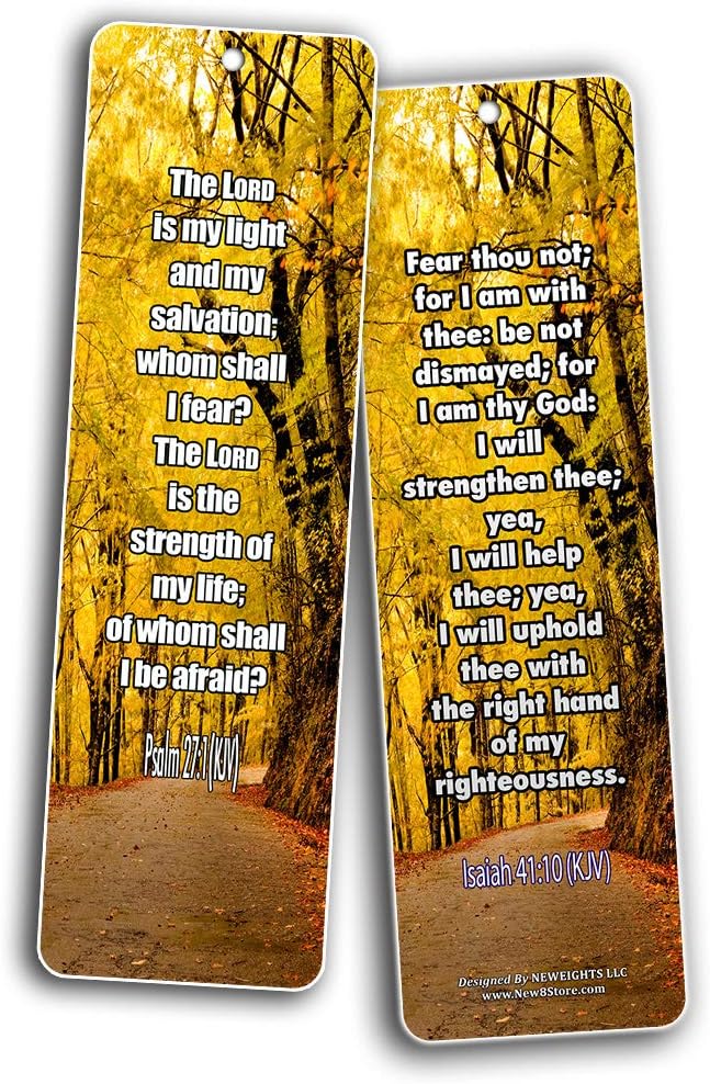 Release Stress and Anxiety KJV (60-Pack) – Handy Bible Verses About ...