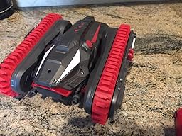 Amazon.com: Air Hogs Robo Trax All-Terrain RC Tank with Robot ...