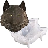 Amazon.com: XYQHOAC Wolf Wall Hanging Resin Mold Wolf Head Molds for ...