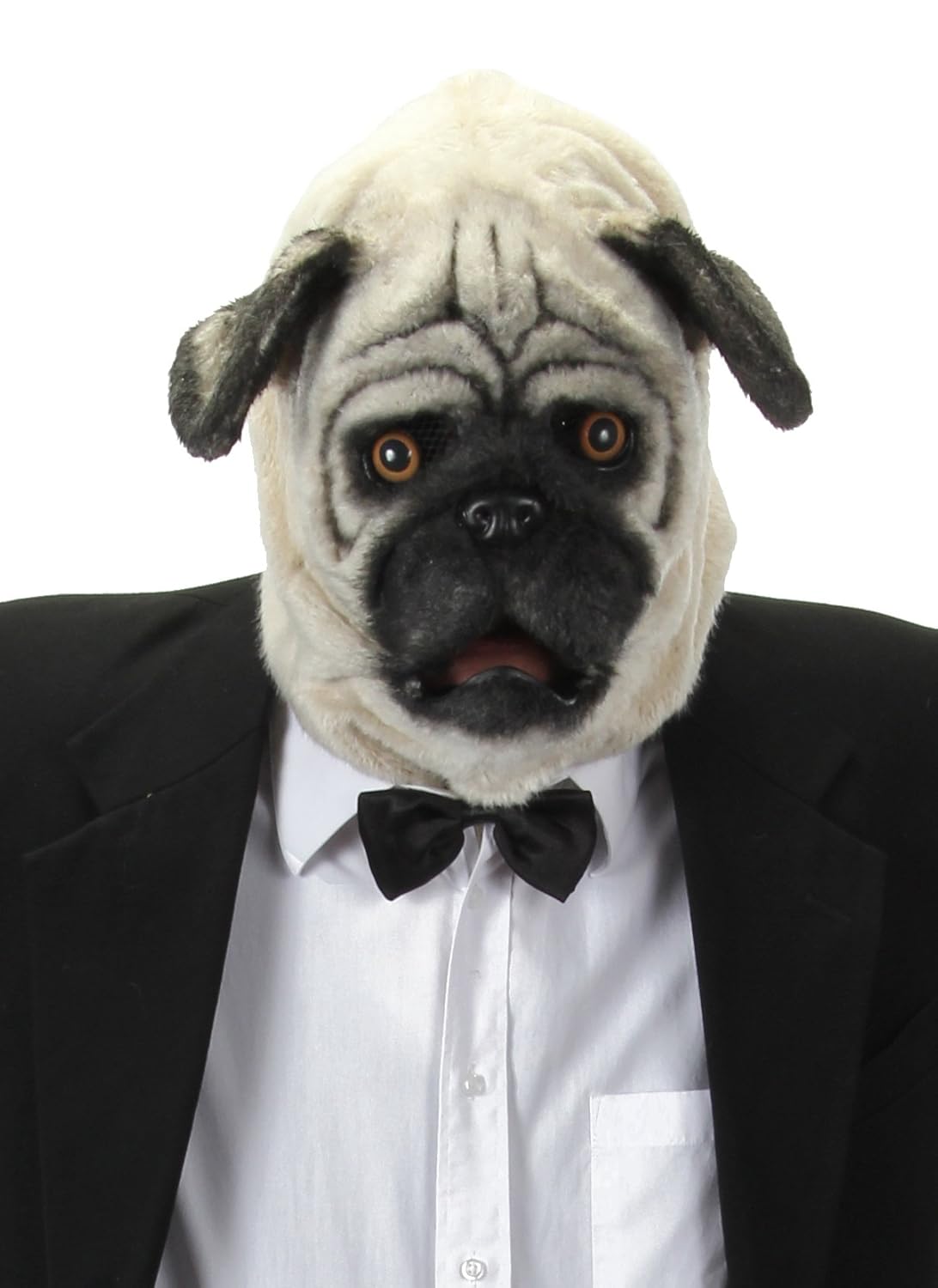 Amazon.com: Elope Mouth Mover Pug Mask: Toys & Games