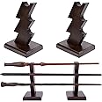 Amazon.com: EnchantZone Wizard Wand Stand Display Wooden Magic Wand ...