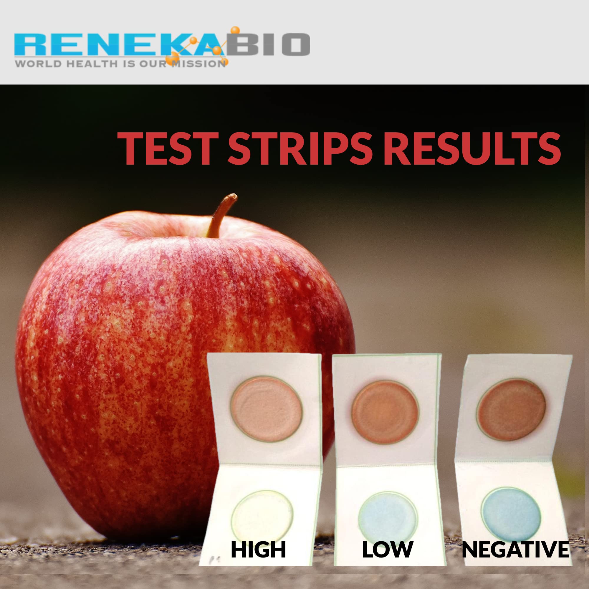 Mua Pesticide Test Strips by RenekaBio, Food Pesticide Testers, Fruit ...