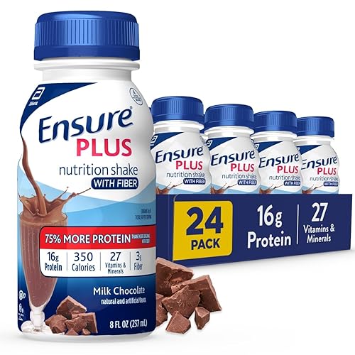 Ensure Plus Milk Chocolate Nutrition Shake with Fiber | Meal ...
