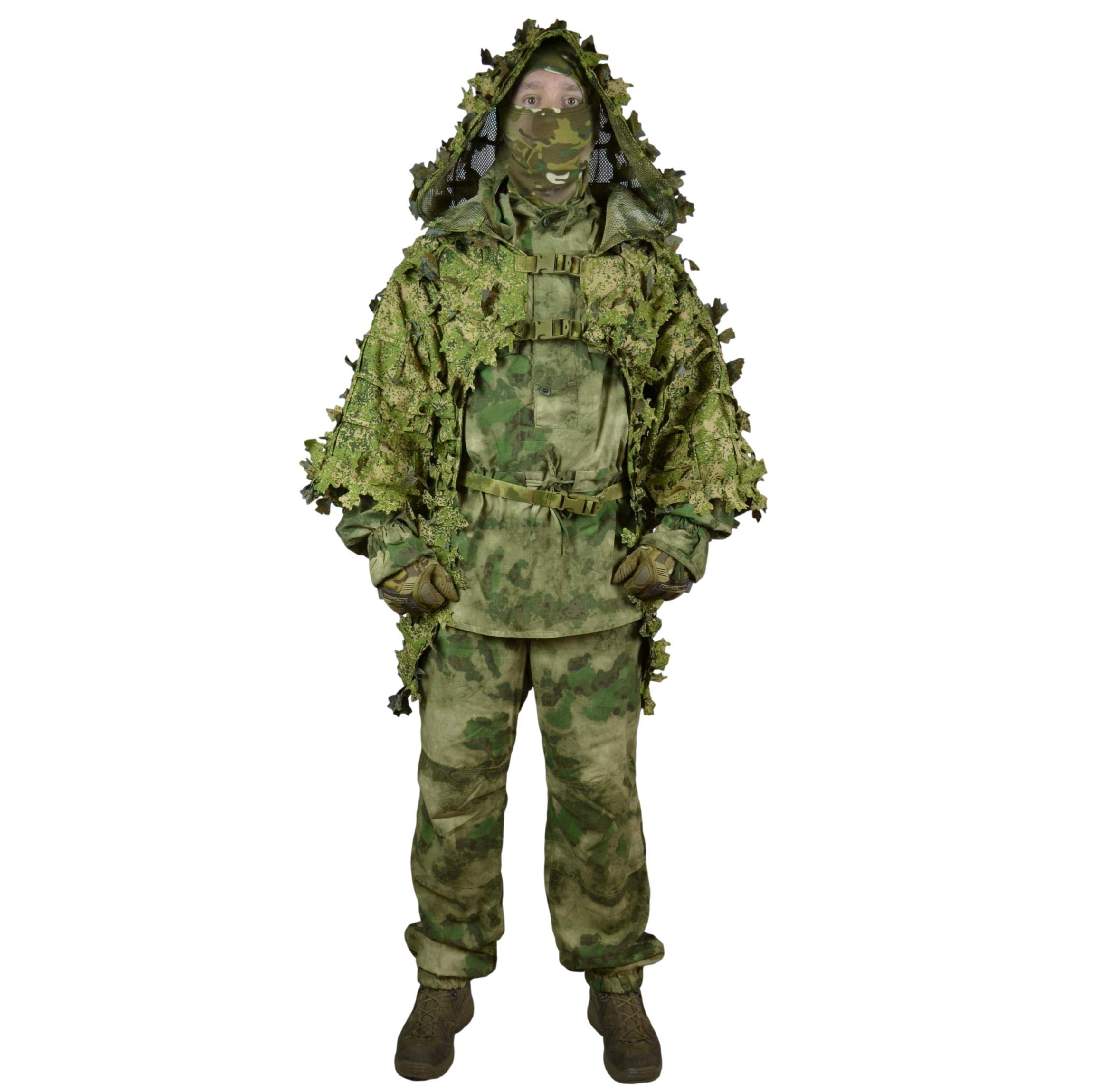 Giena Tactics Ghillie Suit Alligator 3D Russian Sniper Coats/Viper ...