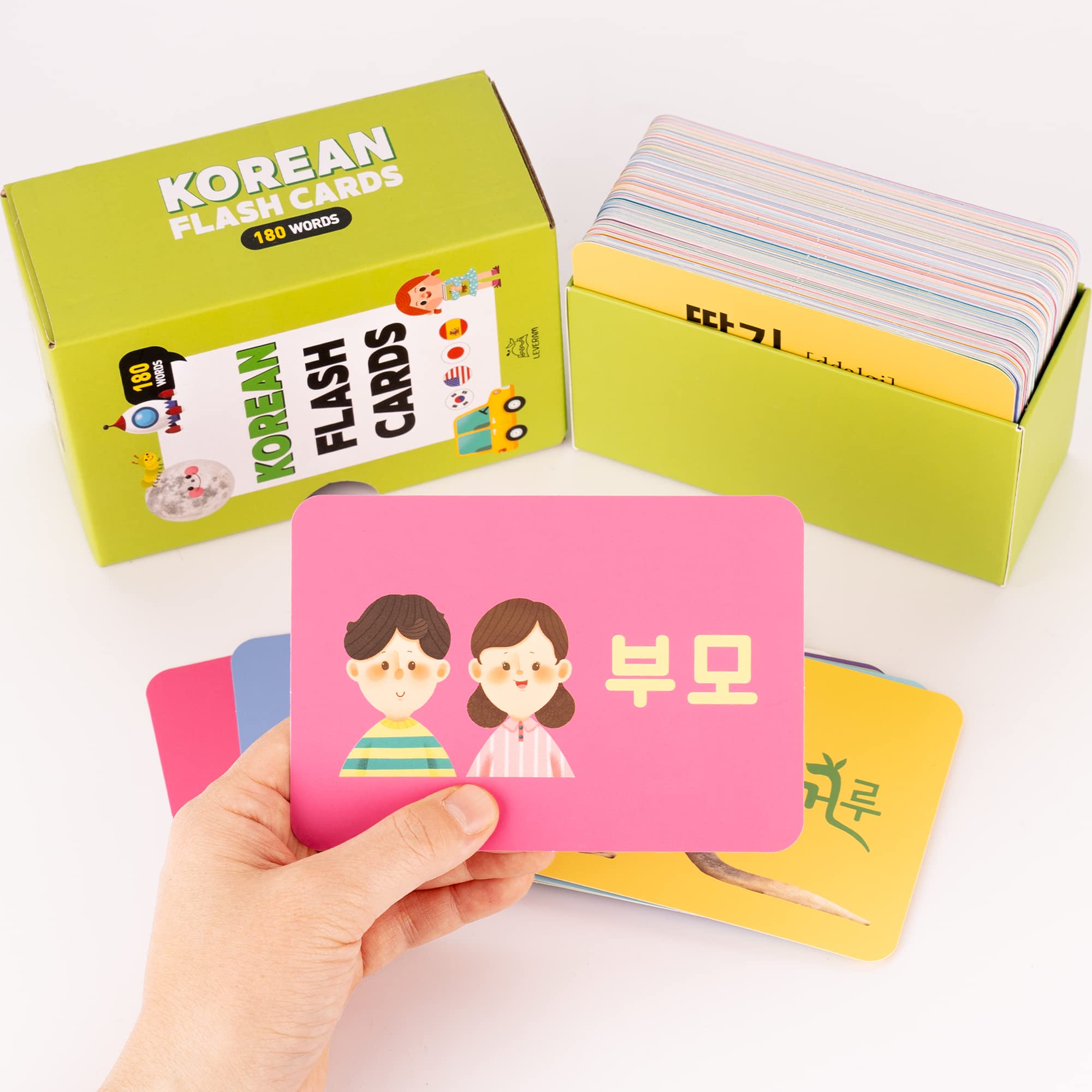 Mua Korean Word Flashcards for Beginners Hangul Flash Cards Korean ...