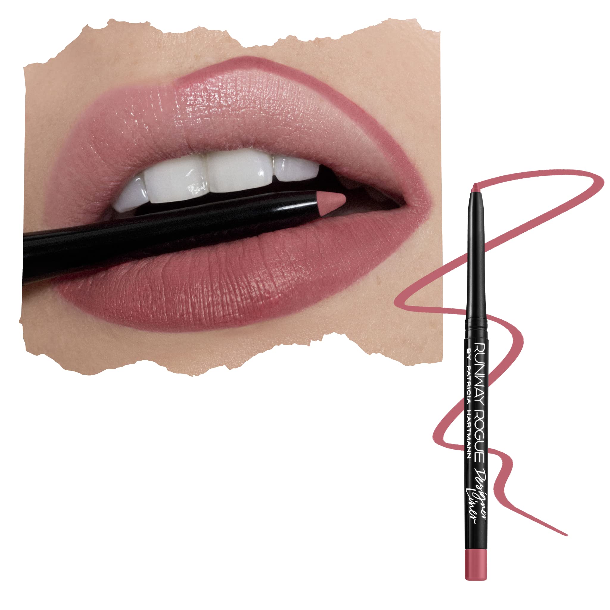Mua Runway Rogue Designer Liner Lip Pencil, Matte Cool Berry-Rose Lip ...