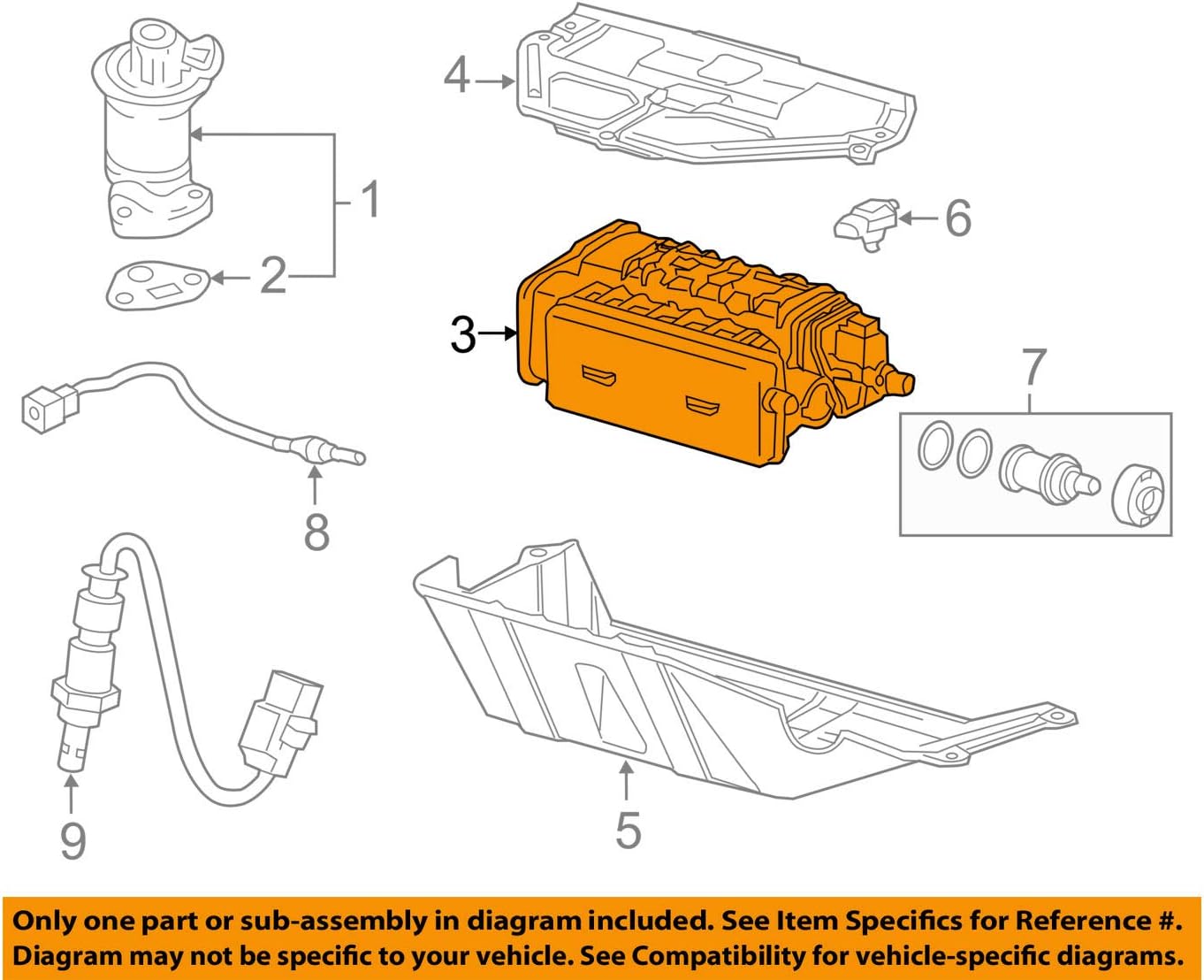 Amazon.com: Genuine Honda 17011-TK8-A01 Canister Set: Automotive