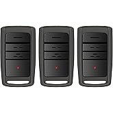 Amazon.com: 2-Pack O3T-BX/O3T-A Overhead Door Garage Opener Remote ...