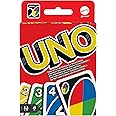 Amazon.com: UNO - Classic Colour & Number Matching Card Game - 112 ...