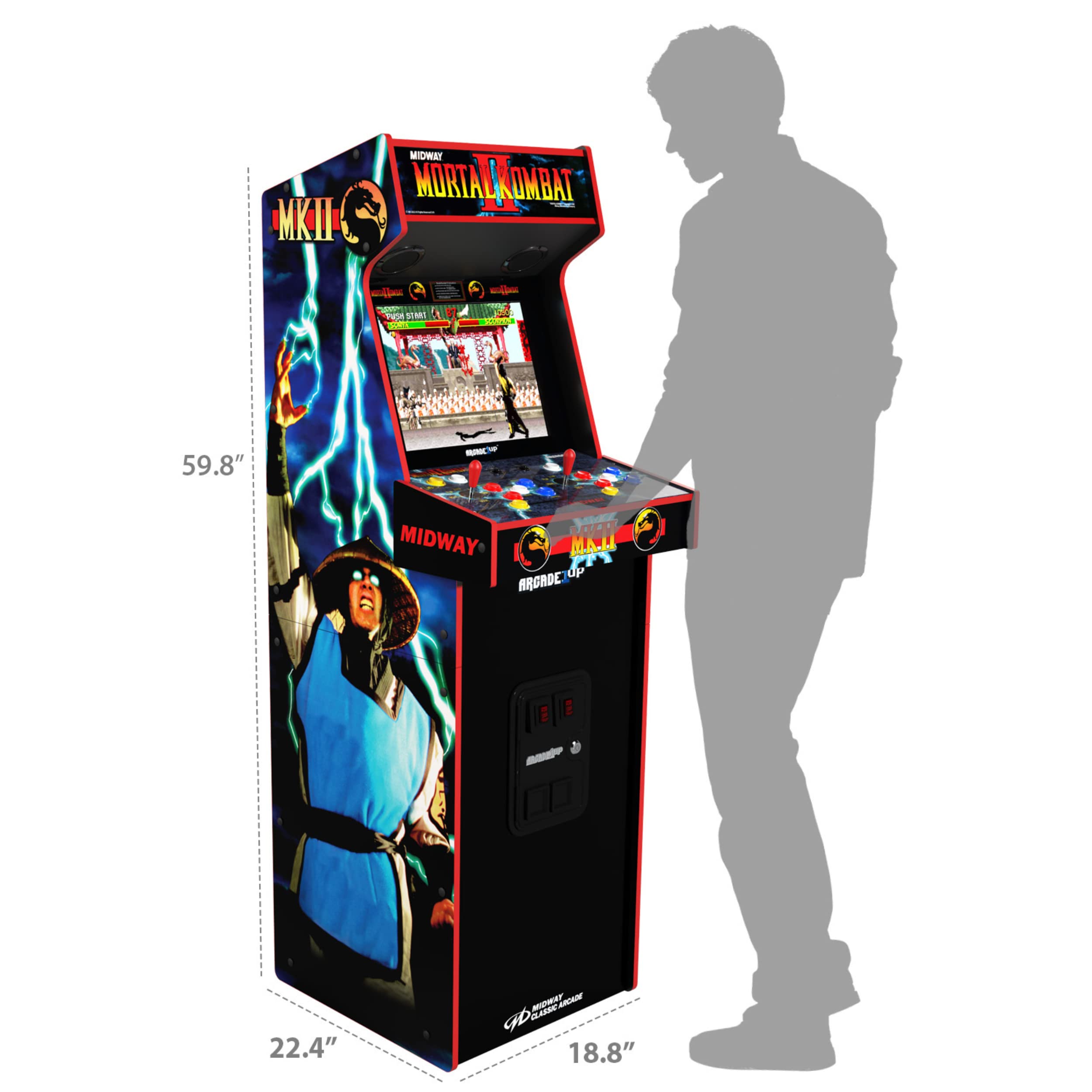 Mua Arcade1Up Mortal Kombat II Deluxe Arcade Machine Arcade1Up Mortal ...