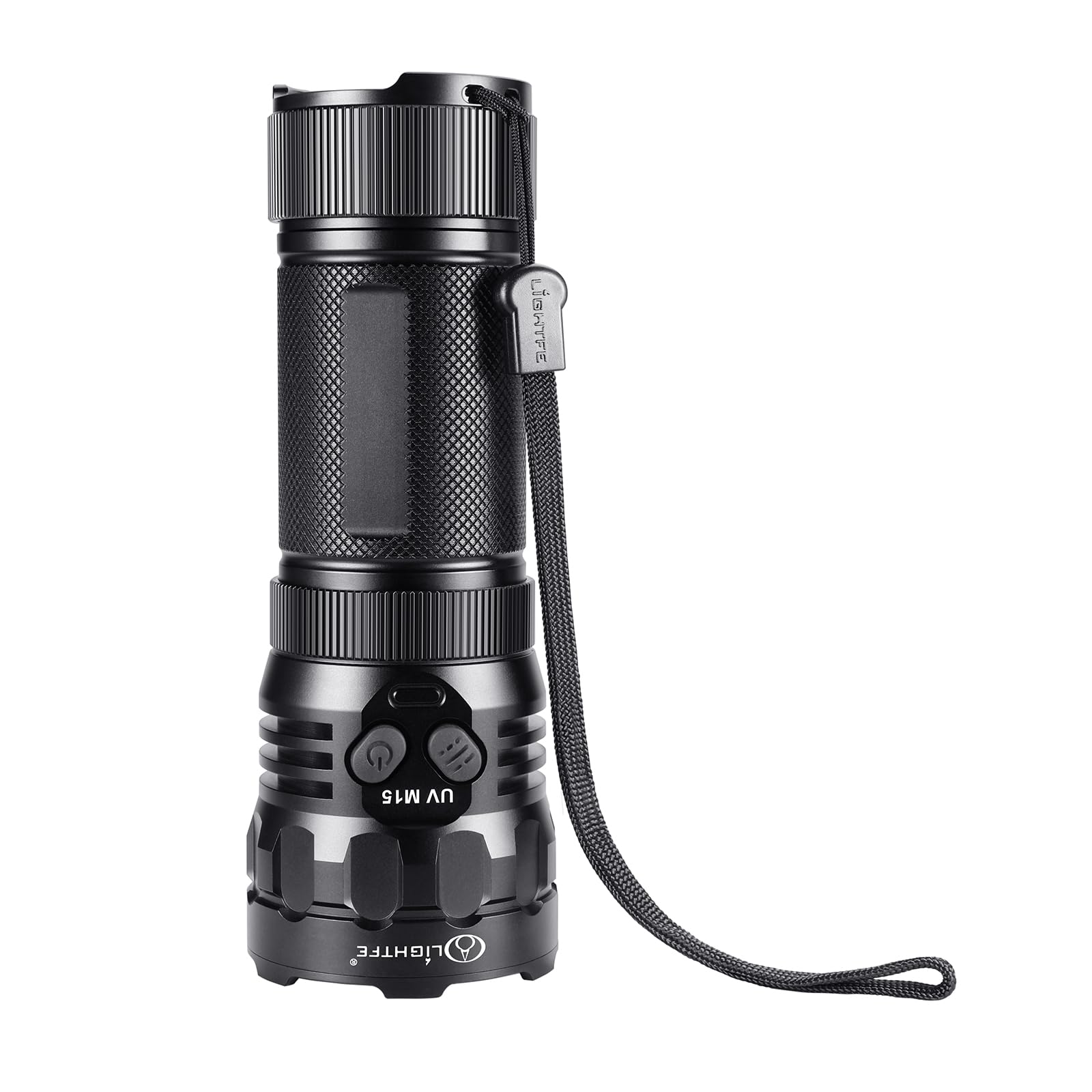 LIGHTFE UVM15 UV Flashlight 20000mW, 365nm high-Power UV LED Light ...