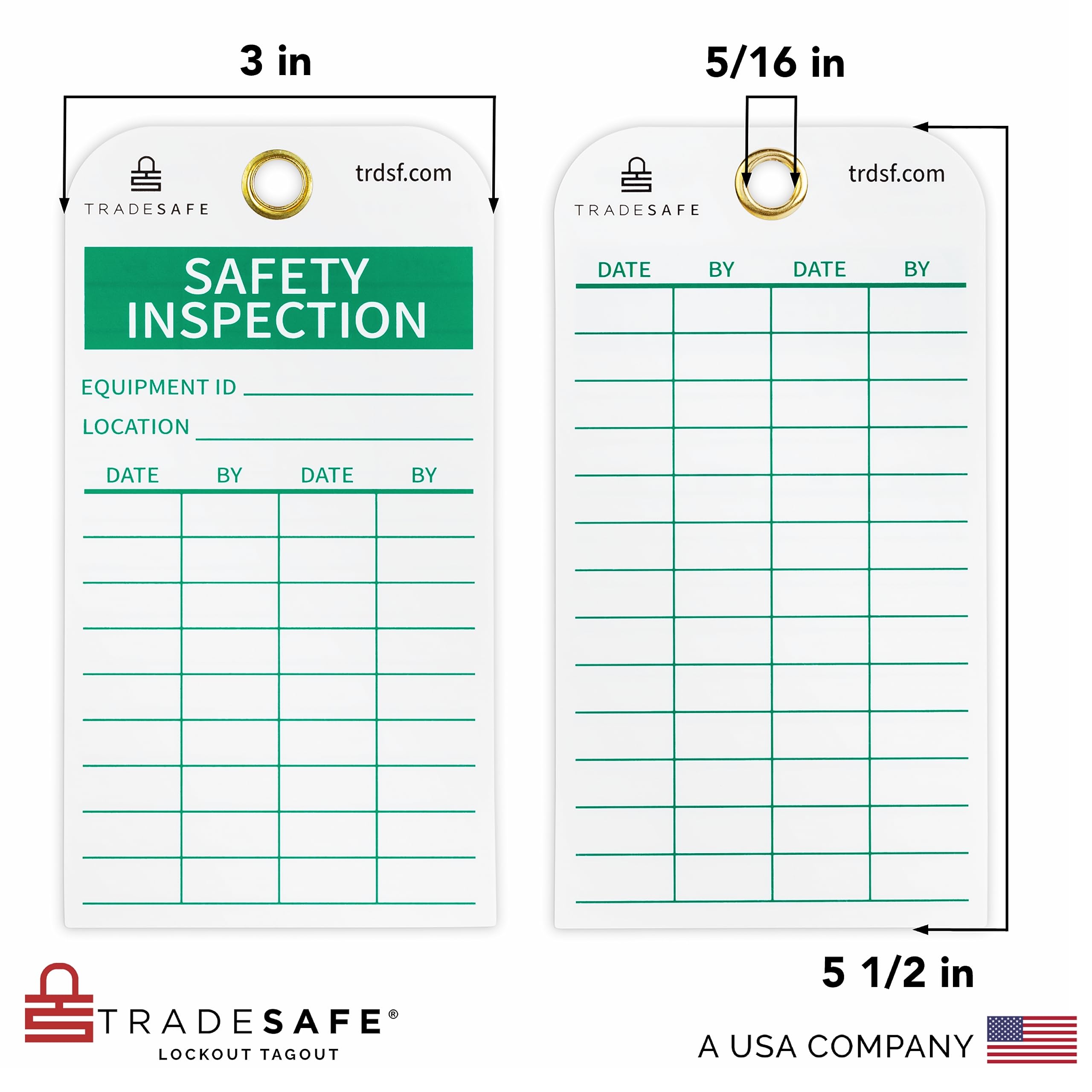 Mua TRADESAFE Safety Inspection Tags for Accident Prevention - 30 ...