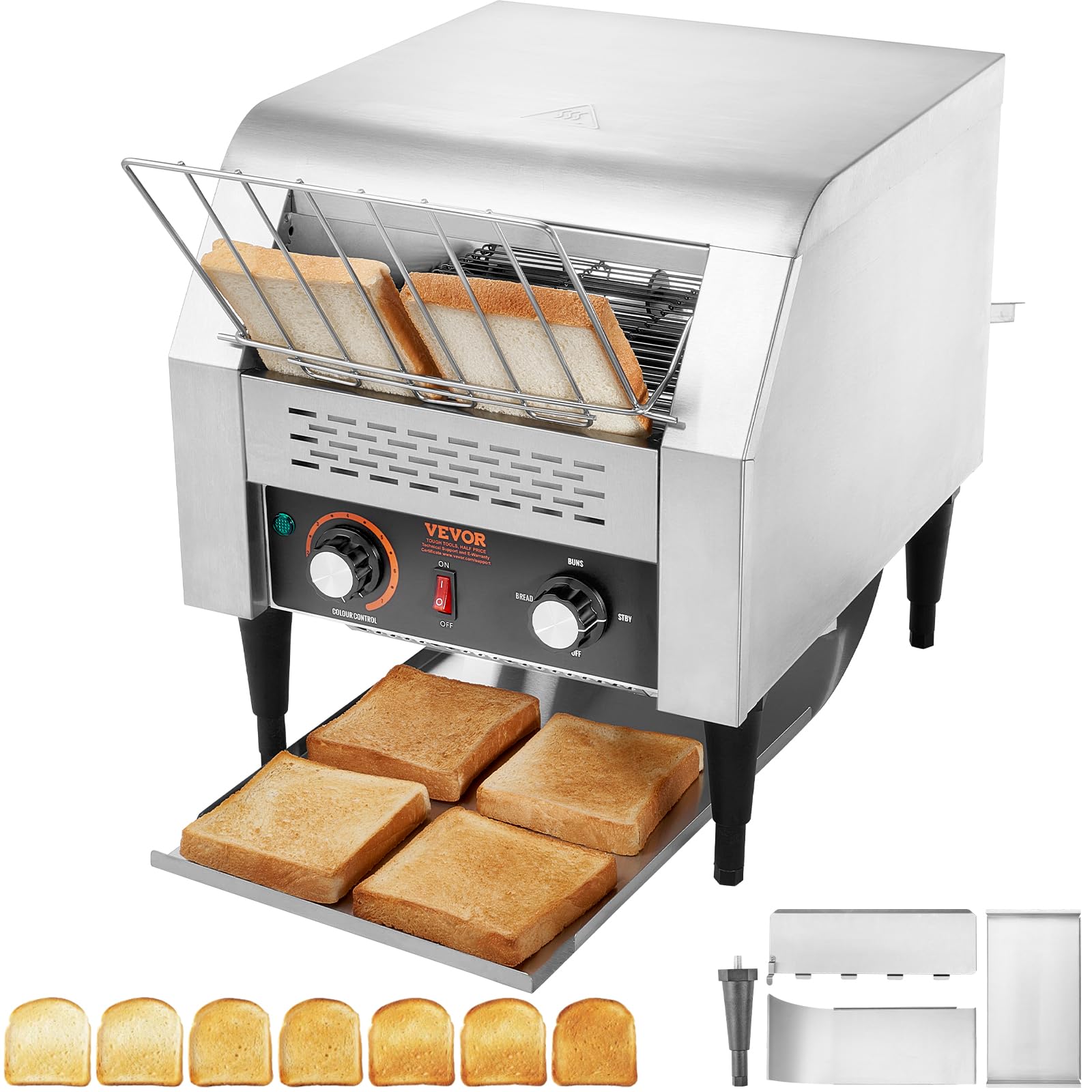Mua VEVOR Commercial Conveyor Toaster, 300 Slices/Hour Conveyor Belt ...