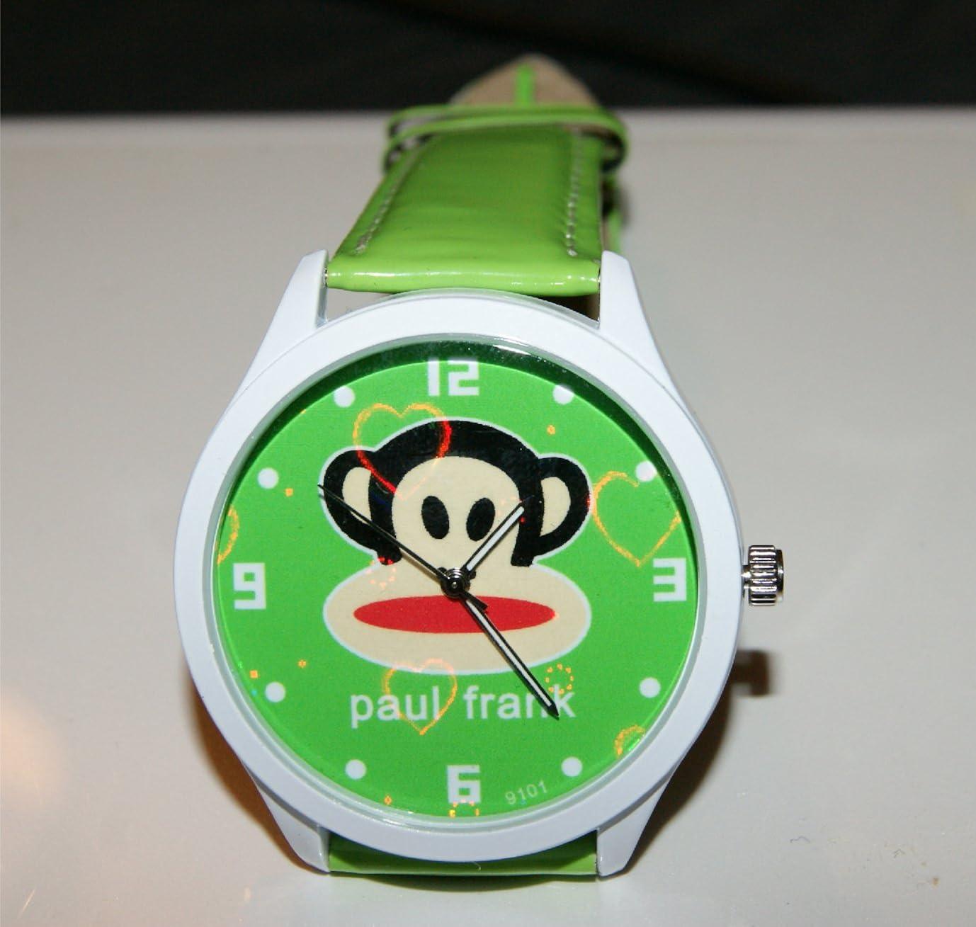 Paul Frank Monkey Wrist Watch Steel Watch Green FREE POSTAGE : Amazon ...