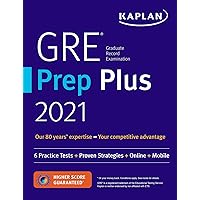 GRE Prep Plus 2020: 6 Practice Tests + Proven Strategies + Online ...