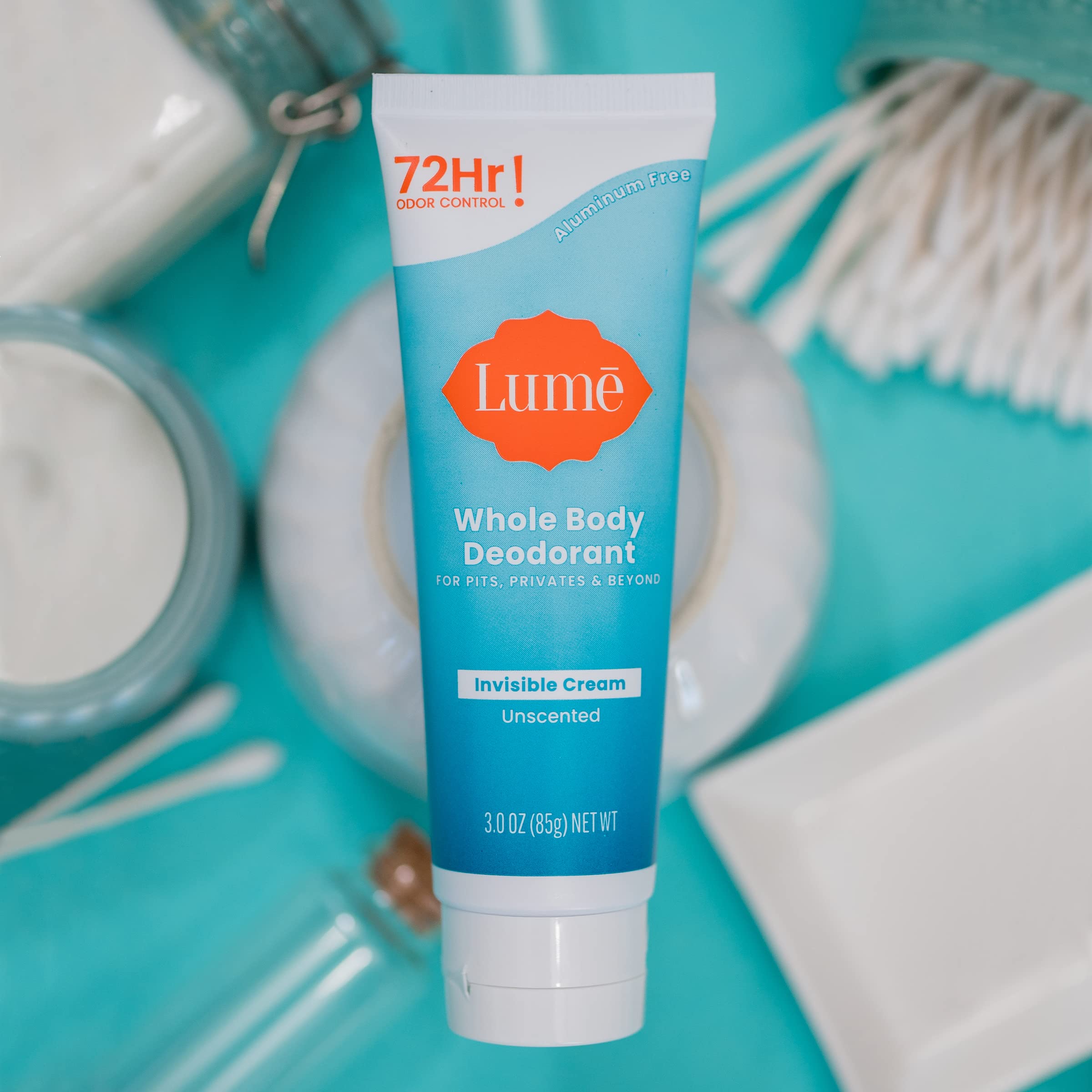 Lume Unscented Cream Deodorant Tube at Douglas Squires blog