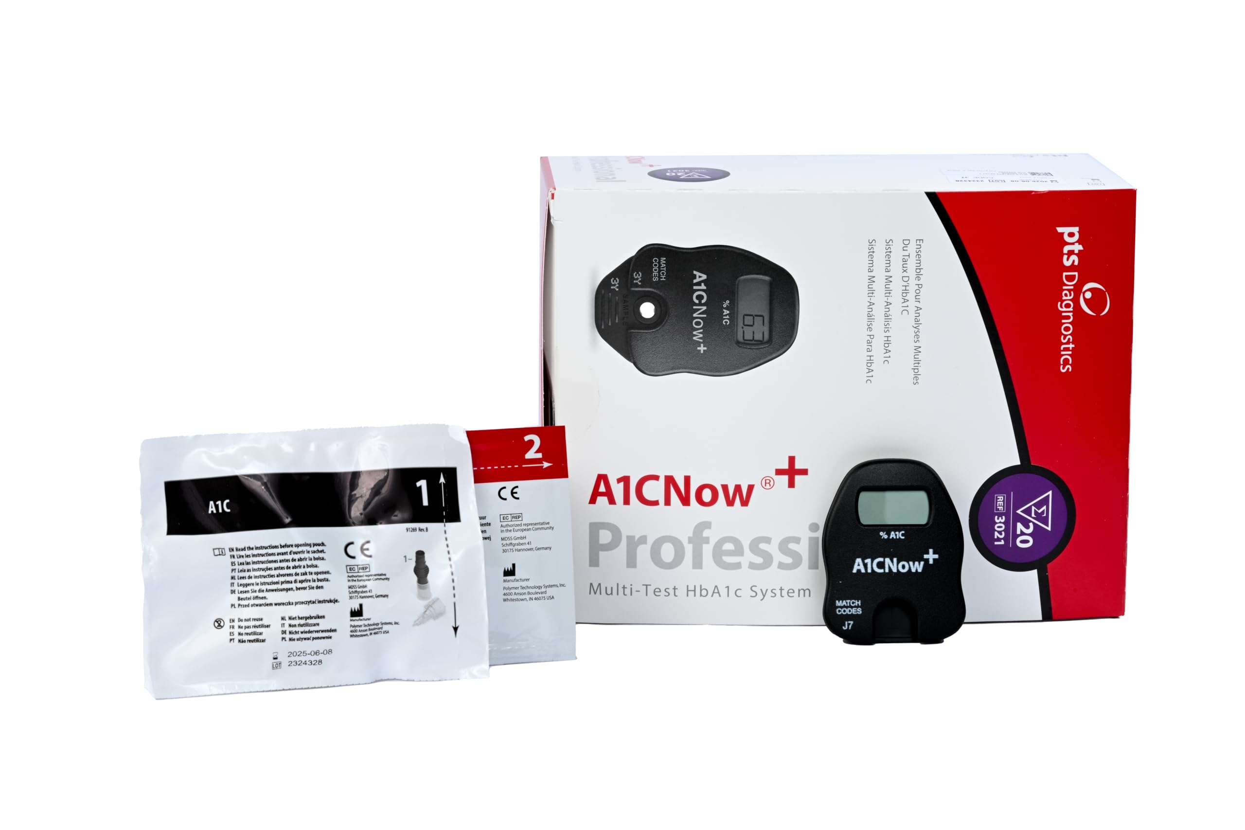 Mua A1CNow+, Hba1c Blood Monitor w/ Sampler, 20 Test Kit trên Amazon Mỹ ...