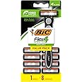 Amazon.com: BIC Flex 4 Refillable Razors for Men, Long-Lasting 4 Blade ...