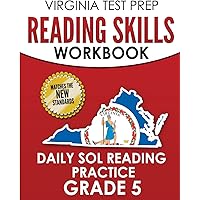 Amazon.com: VIRGINIA TEST PREP Reading Skills Workbook Daily SOL ...