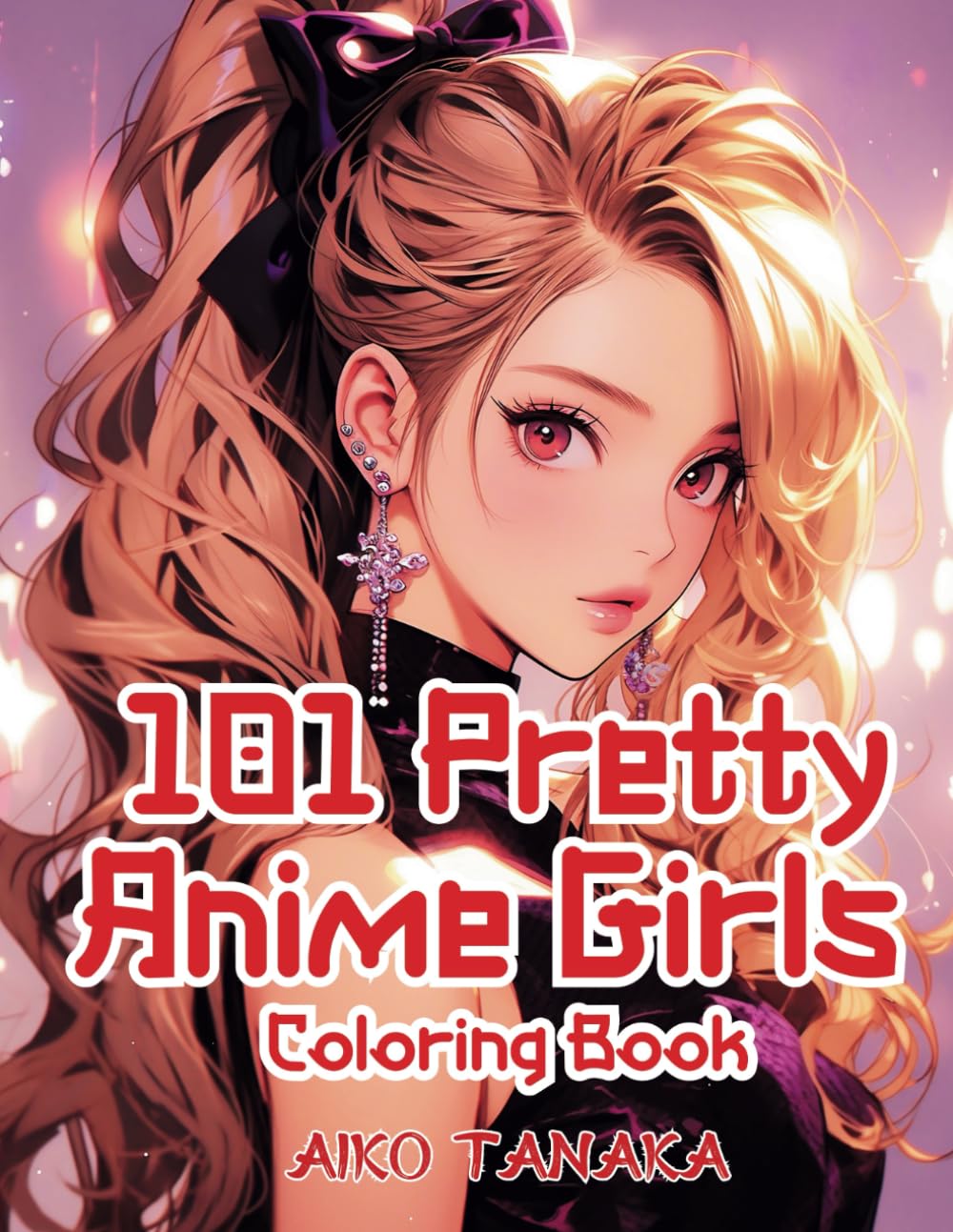 Mua 101 Pretty Anime Girls Coloring Book: Kawaii Anime Girls in Variety ...