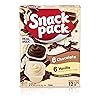 Snack Pack Chocolate and Vanilla Pudding Cups Family Pack, 12 Count in ...