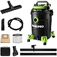 Amazon.com: WORKPRO 6 Gallon Wet/Dry Vacuum, 5.5 Peak HP Shop Vac ...