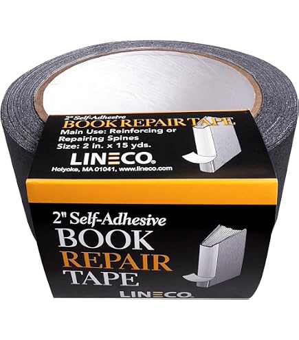 Bookbinding Tape Scotch Book Tape Value Pack, 15 Yds., Transparent, 8 ...