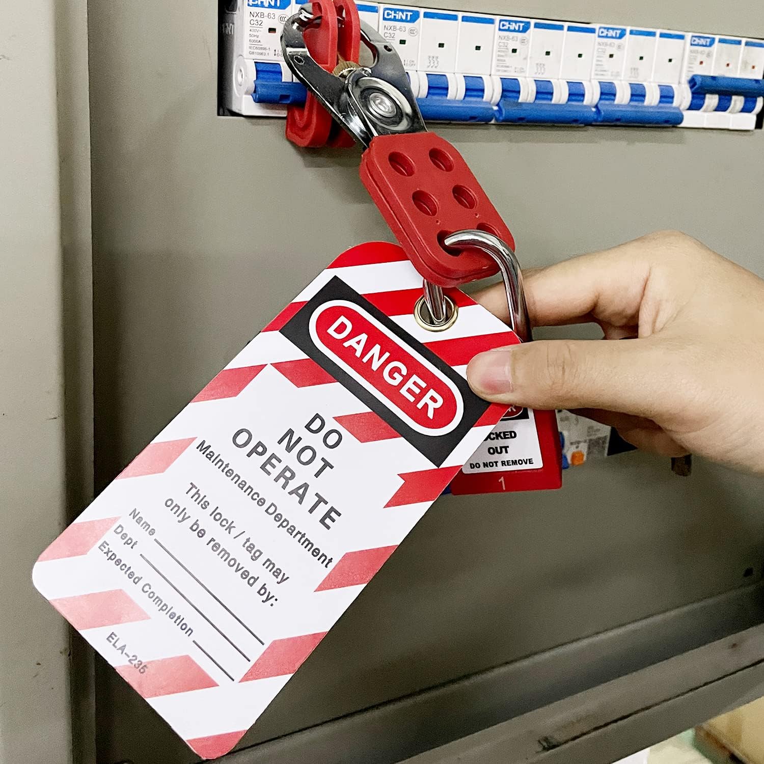 Mua Lockout Tagout Kit Electrical Loto - Clamp-On Circuit Breaker ...