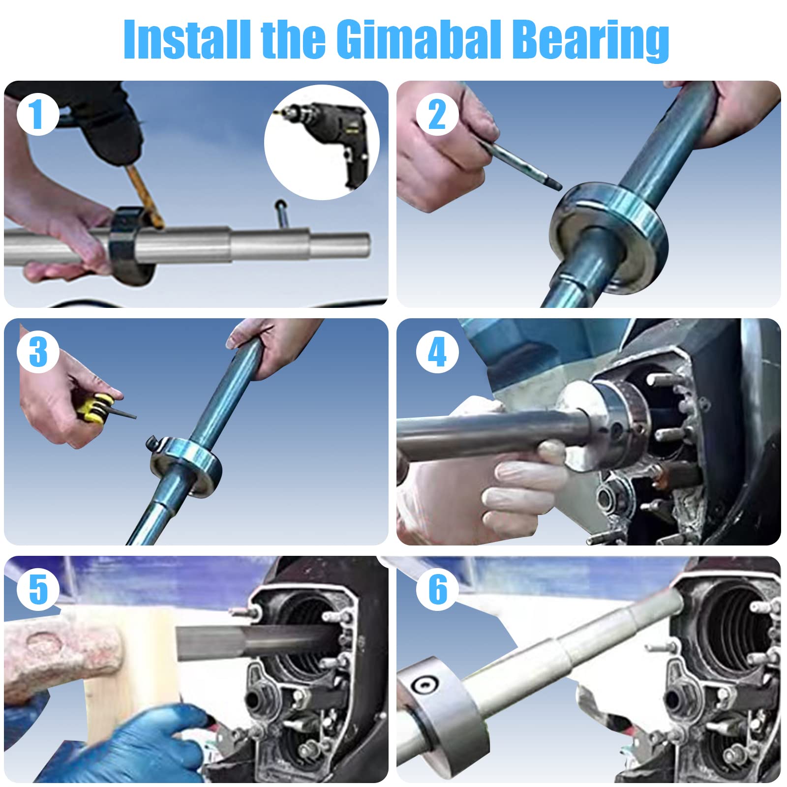 Mua BESTOOL Mercruiser Alignment Tool & Gimbal Bearing Puller Set ...