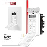 Amazon.com: GE SunSmart Digital in-Wall Timer, Daily ON/Off Times ...